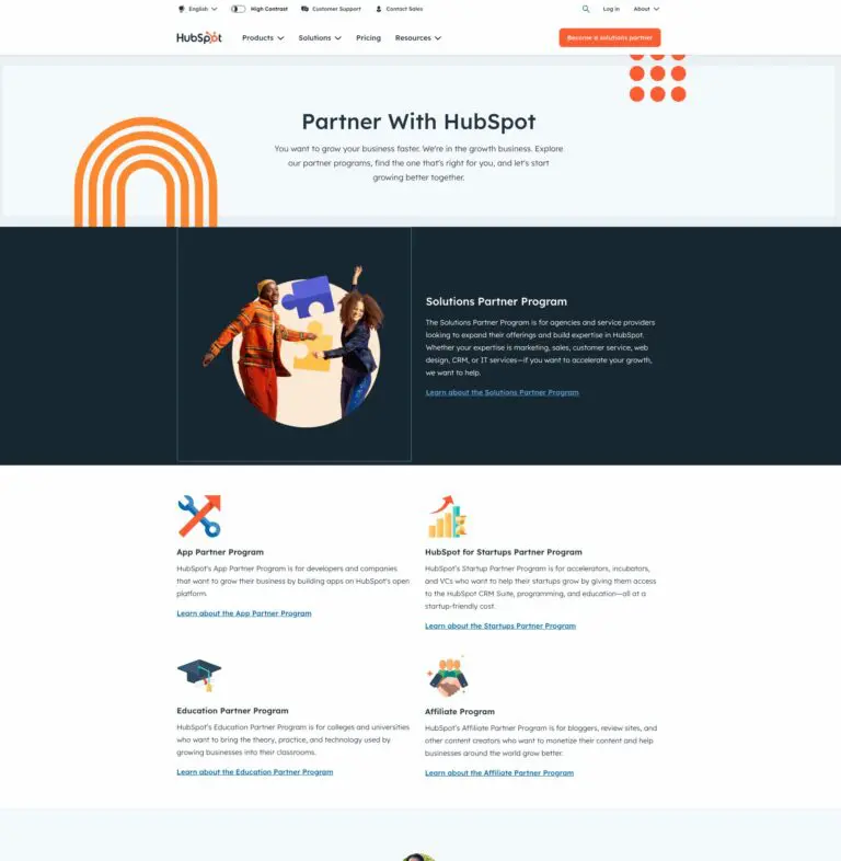 Creating a Standout Partnership Page Lessons from Top Brands